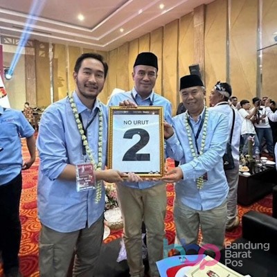 Jeje Ritchie Ismail Bersyukur Dapat Nomor Urut 2 di Pilkada Kabupaten ...